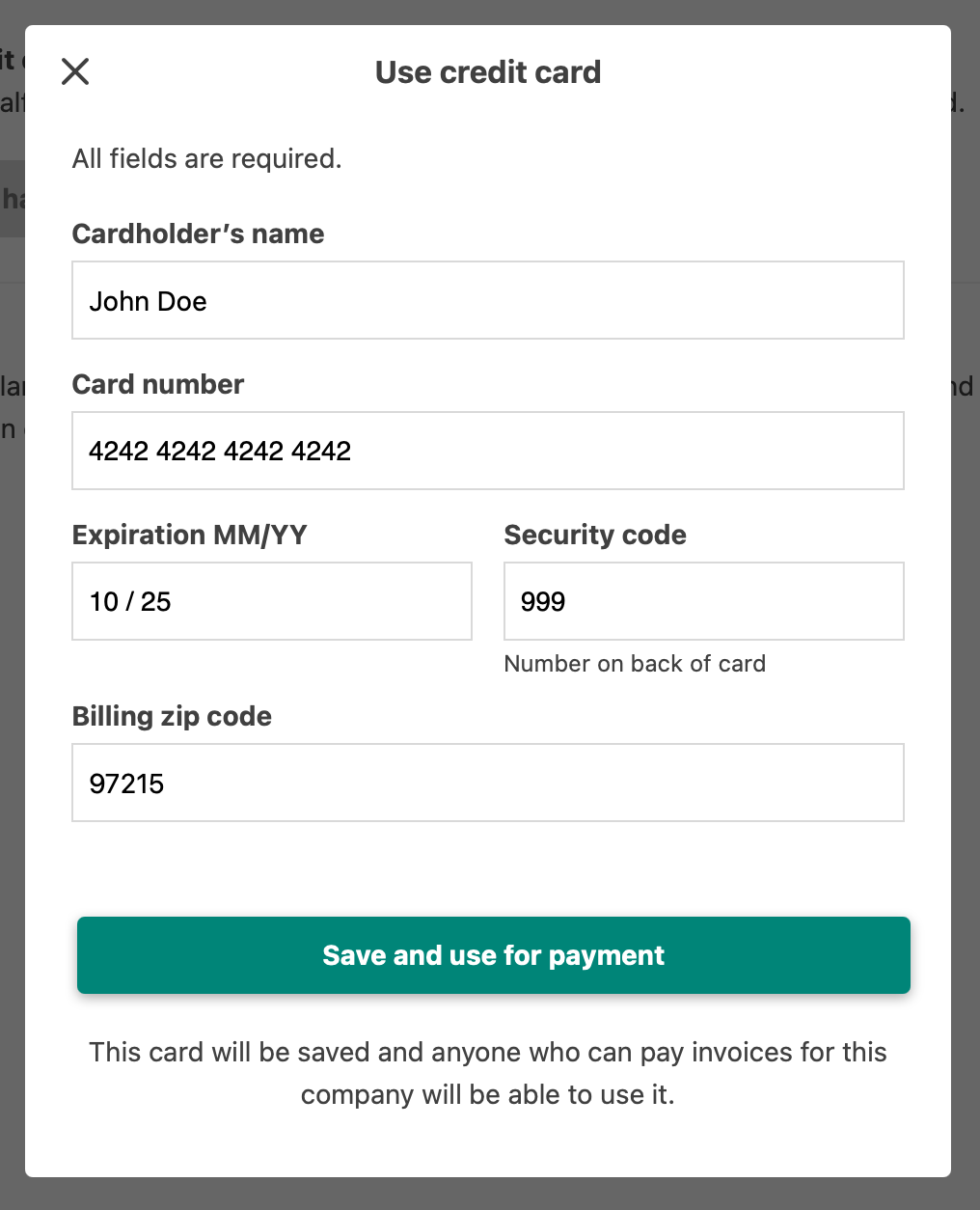 How to charge a customer’s credit card through autopay – Wholesail Help